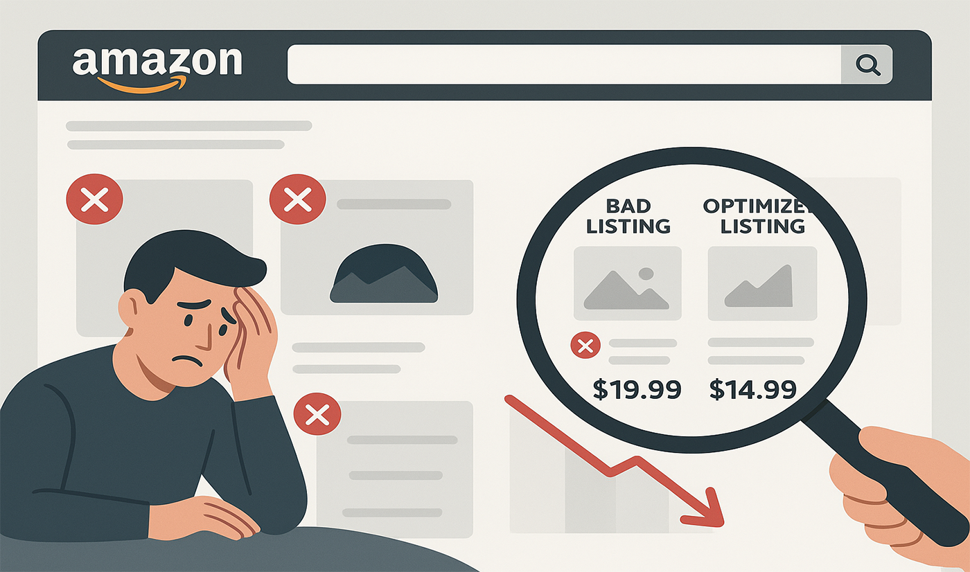 Common Amazon Product Listing Optimization Mistakes